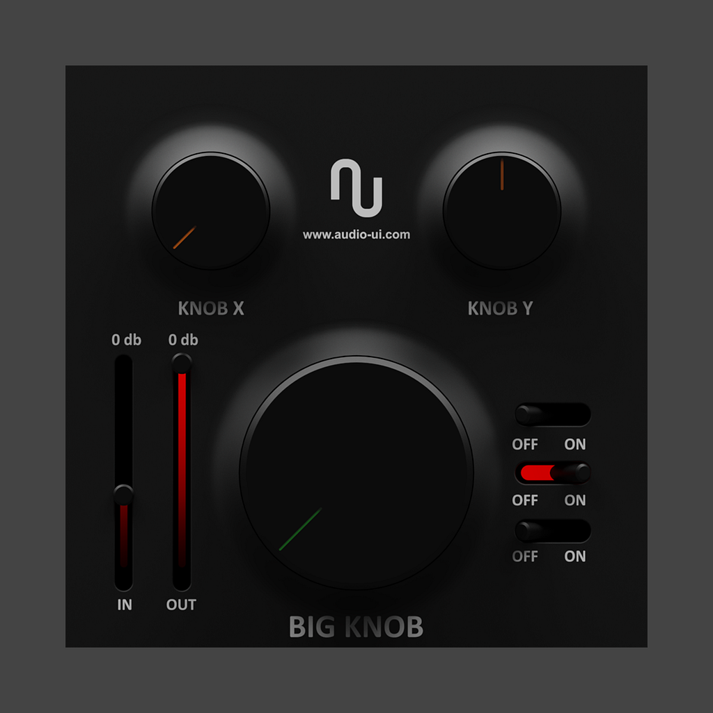 VST Plugin UI Kit-06 by AudioUi on Dribbble