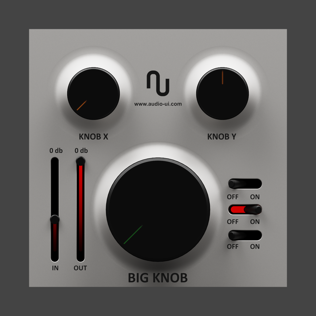 VST Plugin UI Kit-06 by AudioUi on Dribbble