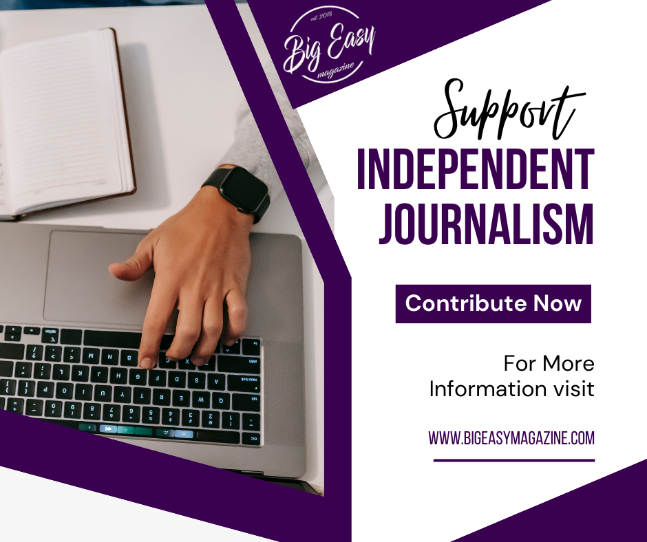 Support Independent Journalism by Big Easy Magazine on Dribbble