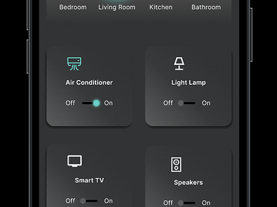 Day 21 (Home Monitoring Dashboard) by Ankit Toppo on Dribbble