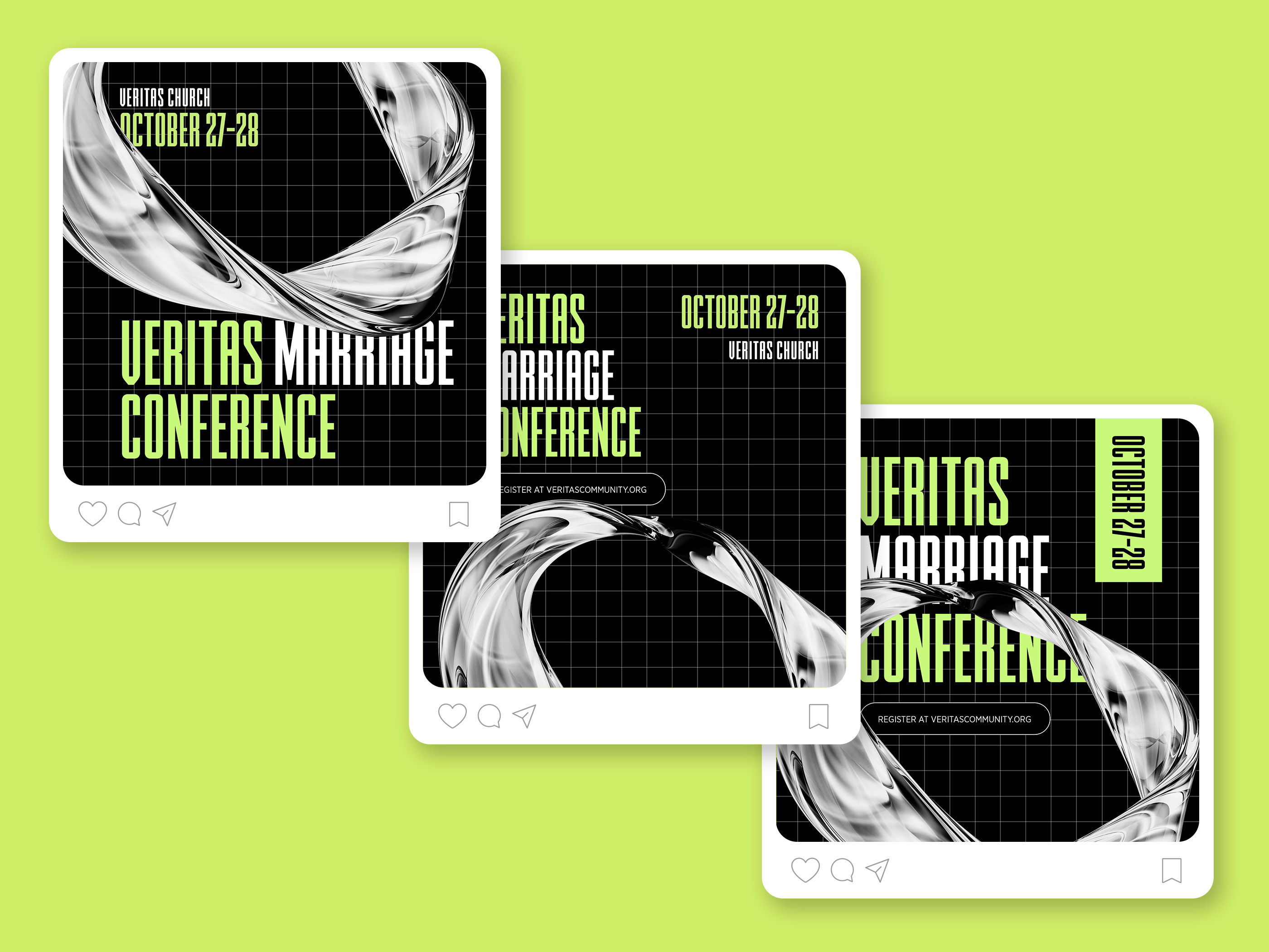 Veritas Marriage Conference - Visual Identity & Promo by Izzy Wootonn ...