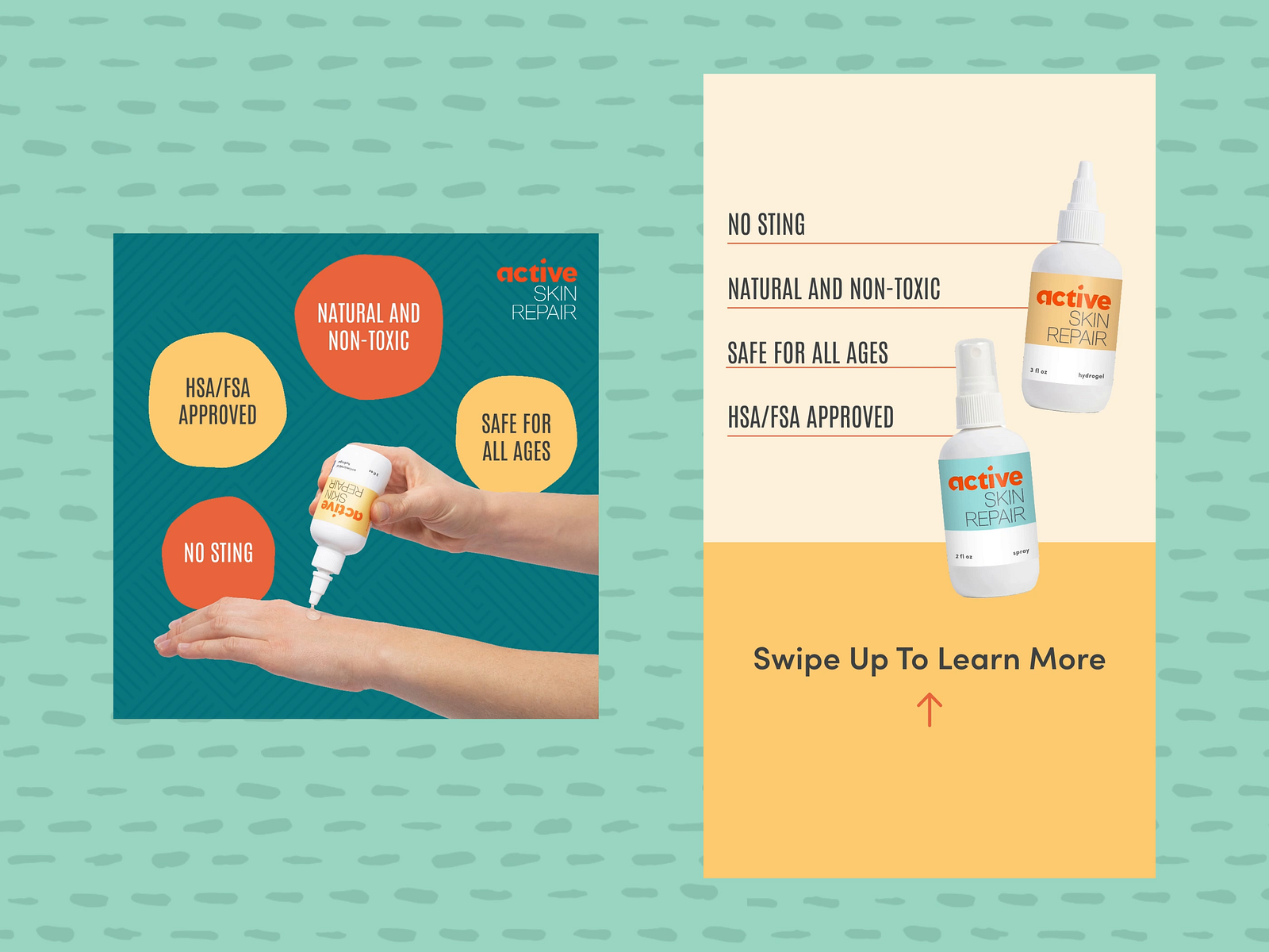 Active Skin Repair Meta Ads by Larissa MacDougall for Black Propeller ...