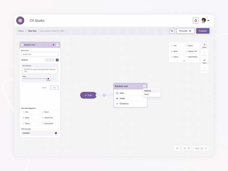 CX Studio by Wael Abdlrahman on Dribbble