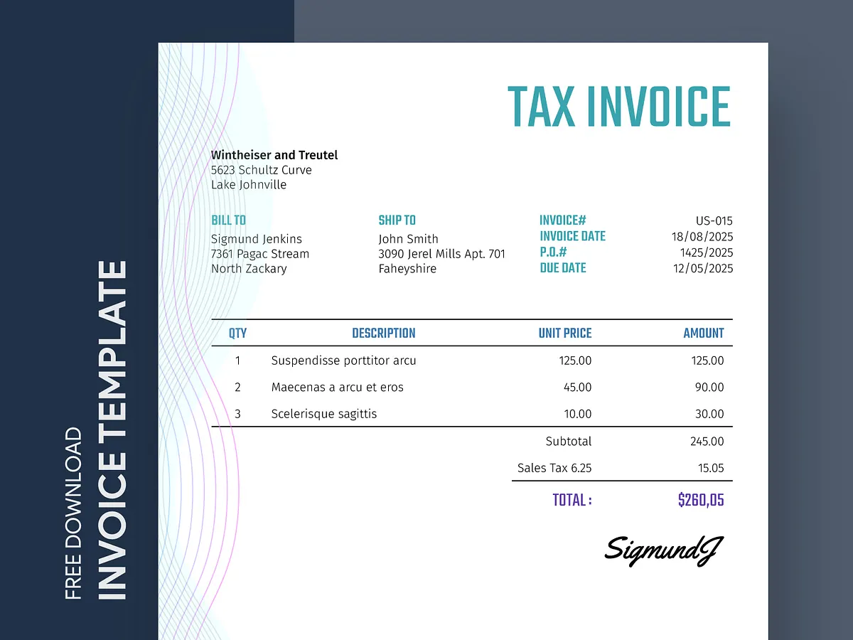 Browse thousands of Tax Invoice images for design inspiration | Dribbble