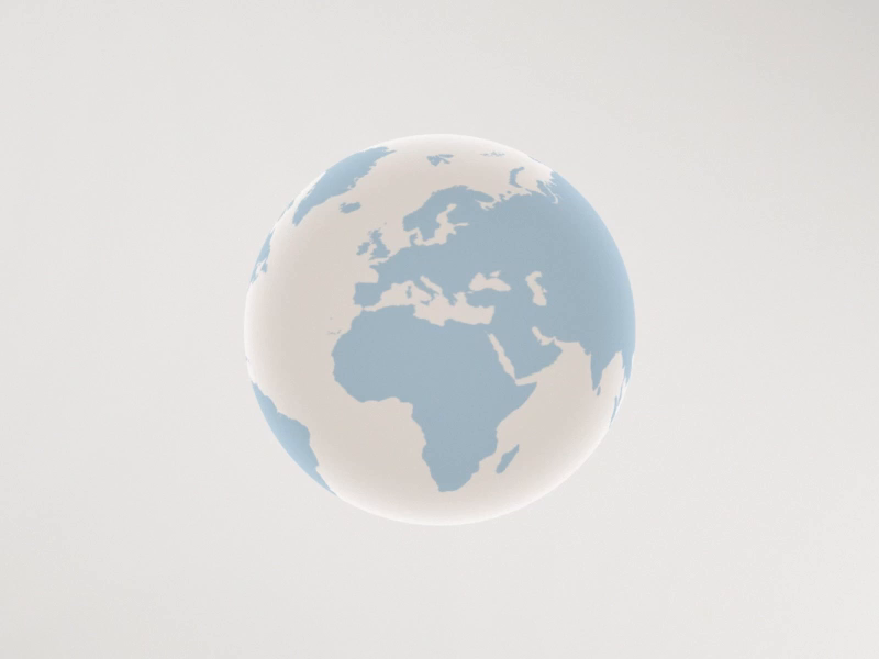 Globe Rotation - motion graphics animation by Mypromovideos on Dribbble