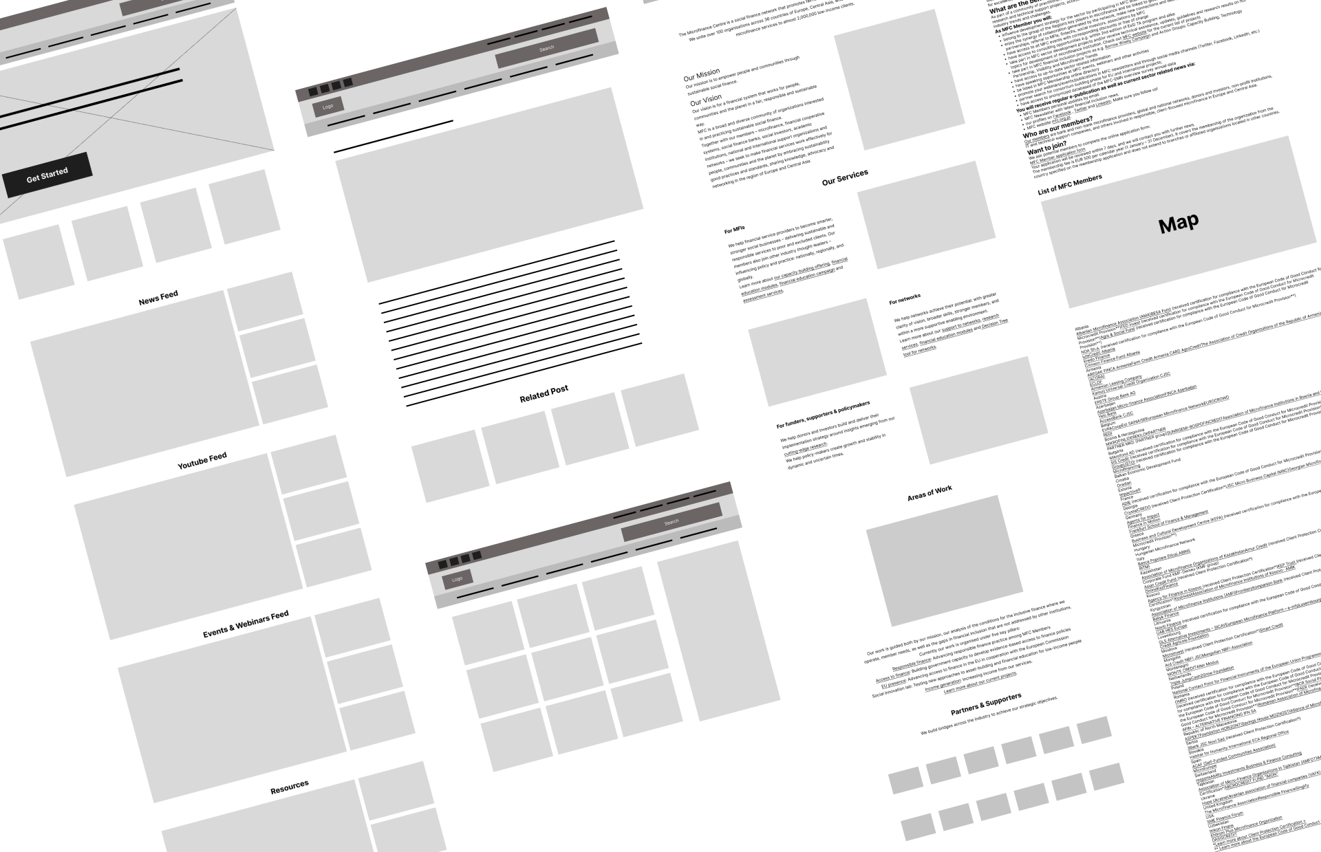 Microfinance Website Redesign | UI/UX Design by Sabbir Hossain Abir on ...