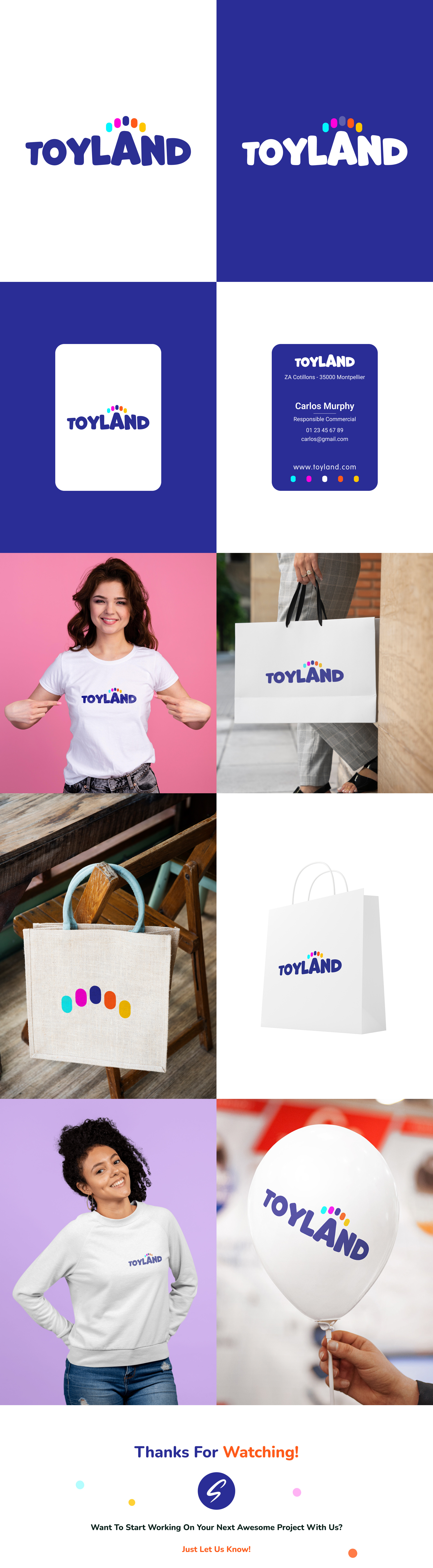 Toyland Logo Branding by Satvir Singh on Dribbble
