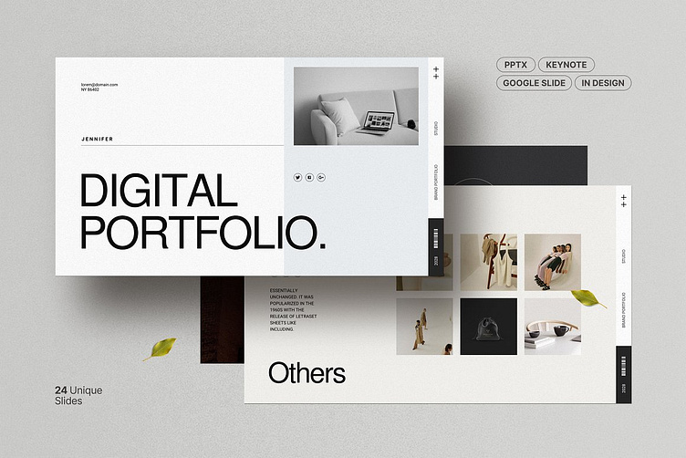Portfolio Presentation Template by GoldenPixelStudio on Dribbble