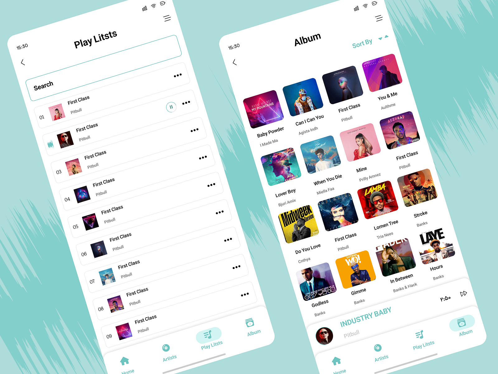 Music Player App Ui Design By Nesa Beheshtifar On Dribbble