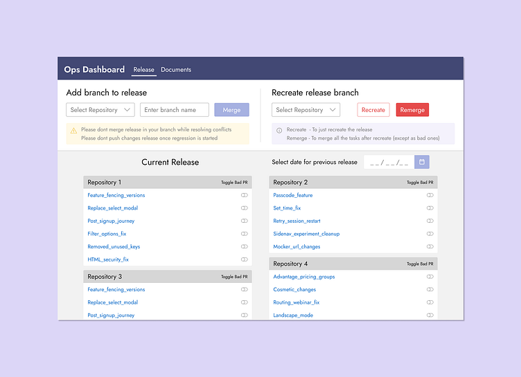 Ops Dashboard by SIMRAN BHOJWANI on Dribbble
