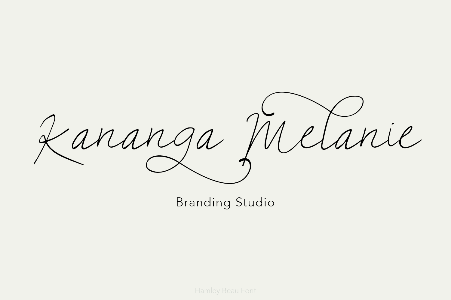 Hamley Beau Signature Font by madeDeduk Design on Dribbble