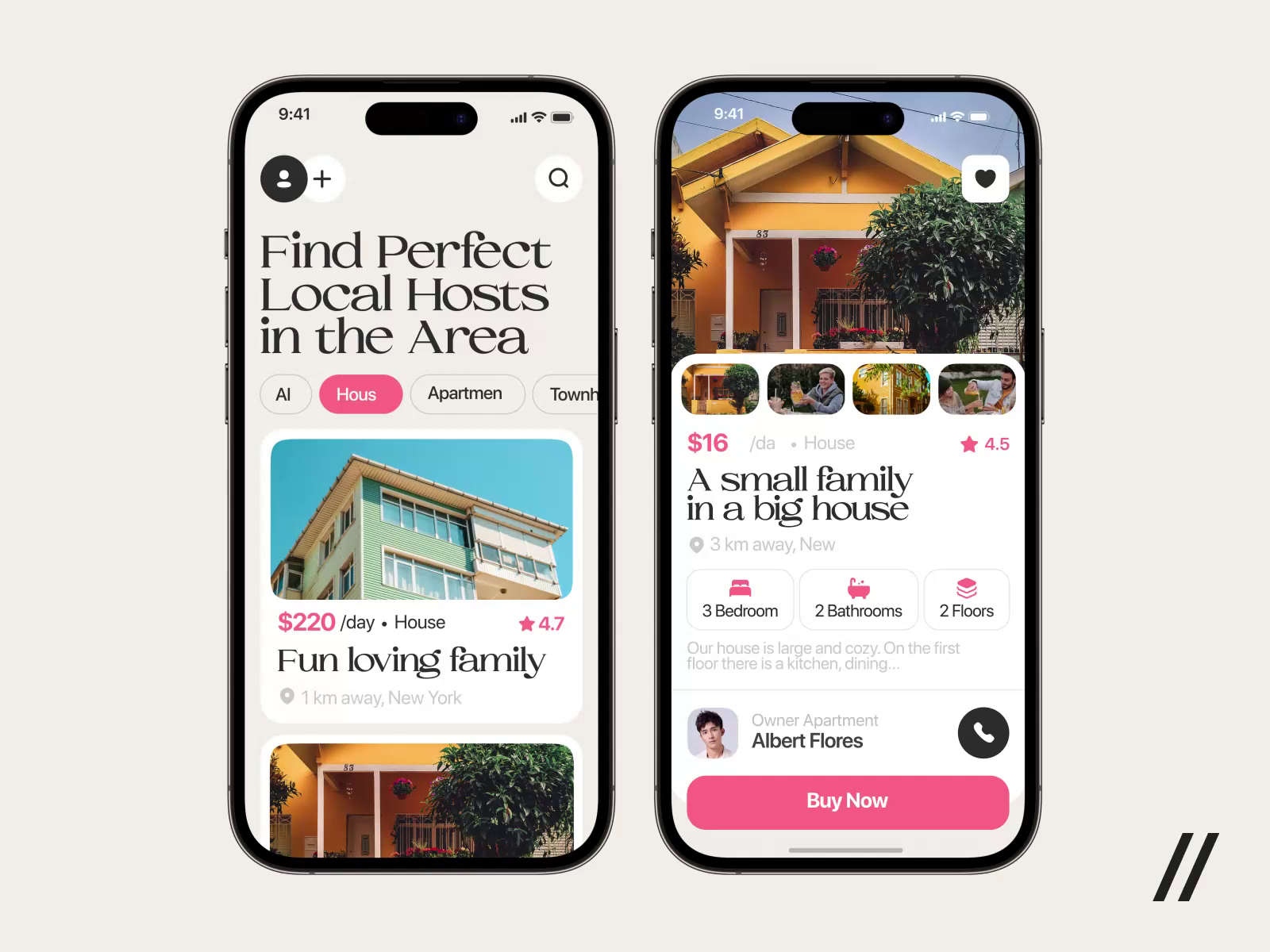Hostel Finder Mobile iOS App by Kristina Taskaeva for Purrweb UI/UX ...