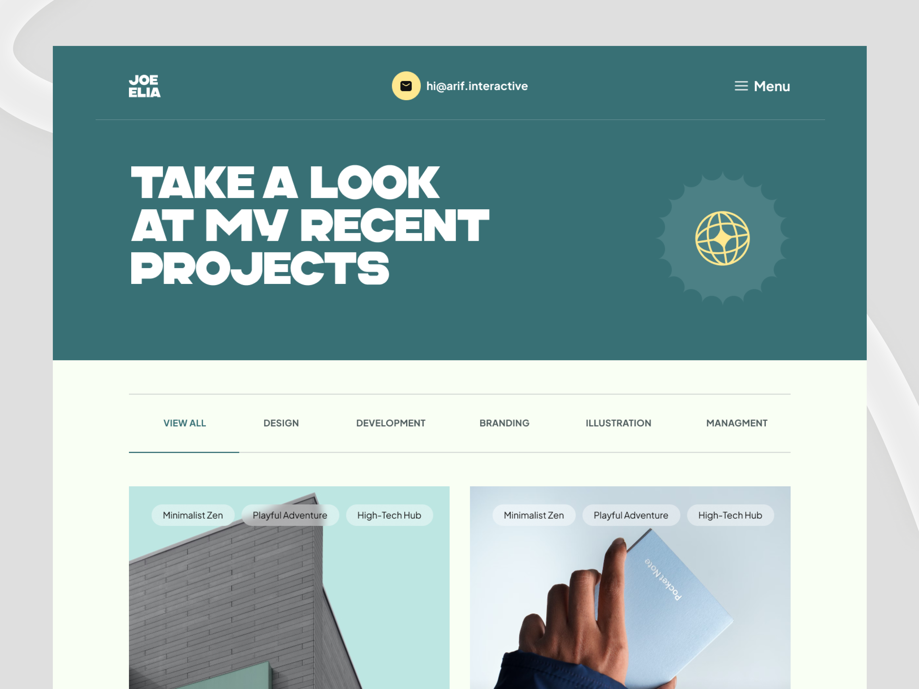Blog Page UI Design by Eliteflow on Dribbble