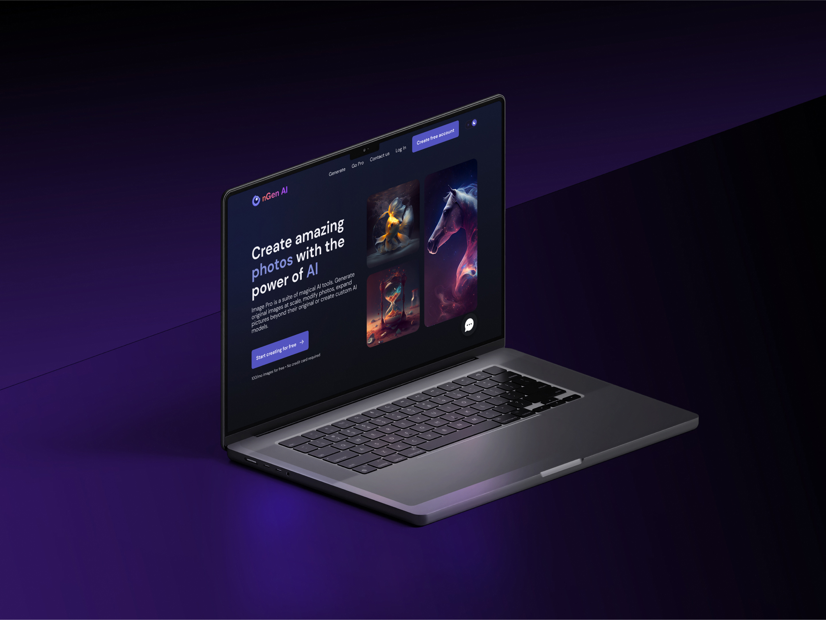 nGen AI - Generative Image AI App by Asiq M. on Dribbble