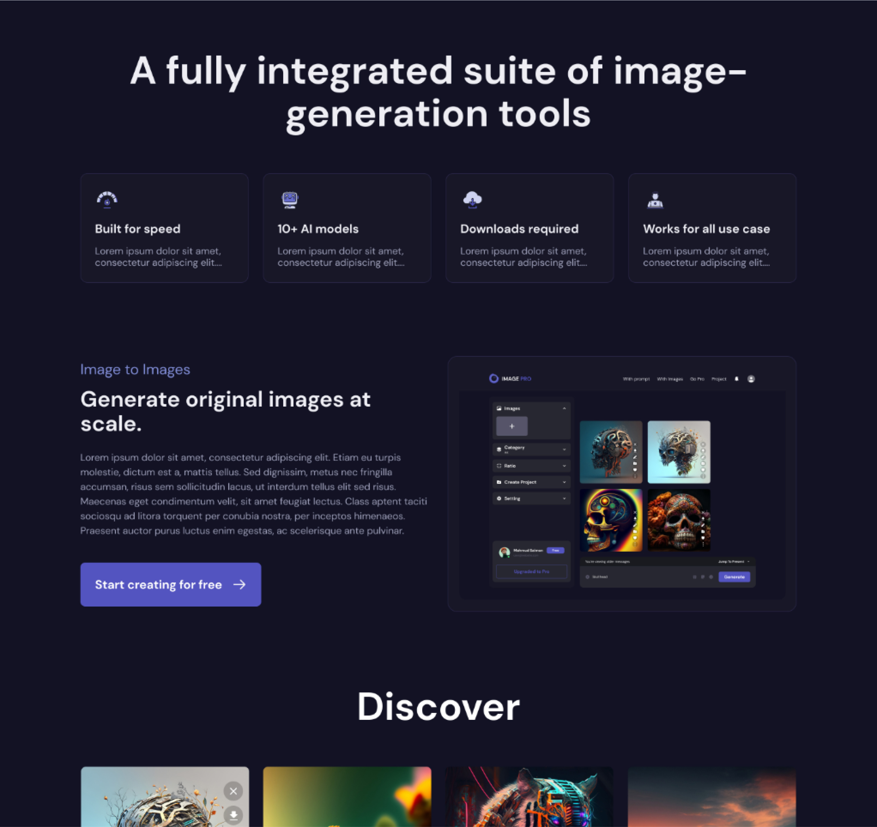 nGen AI - Generative Image AI App by Asiq M. on Dribbble