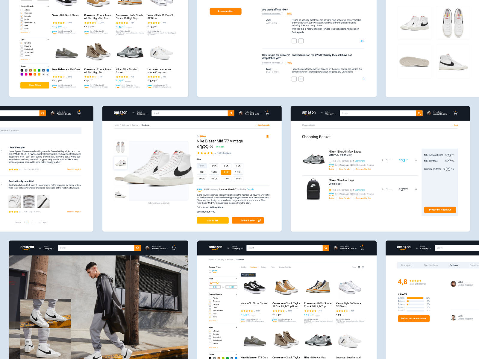 Amazon Redesign designs, themes, templates and downloadable graphic ...