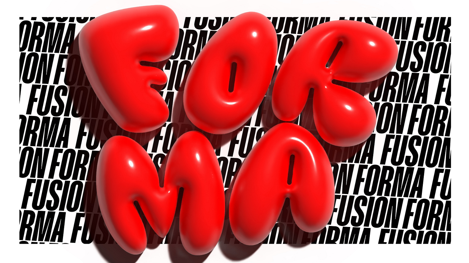Forma Fusion Bubble Text Experiment By Kristijan Carek On Dribbble
