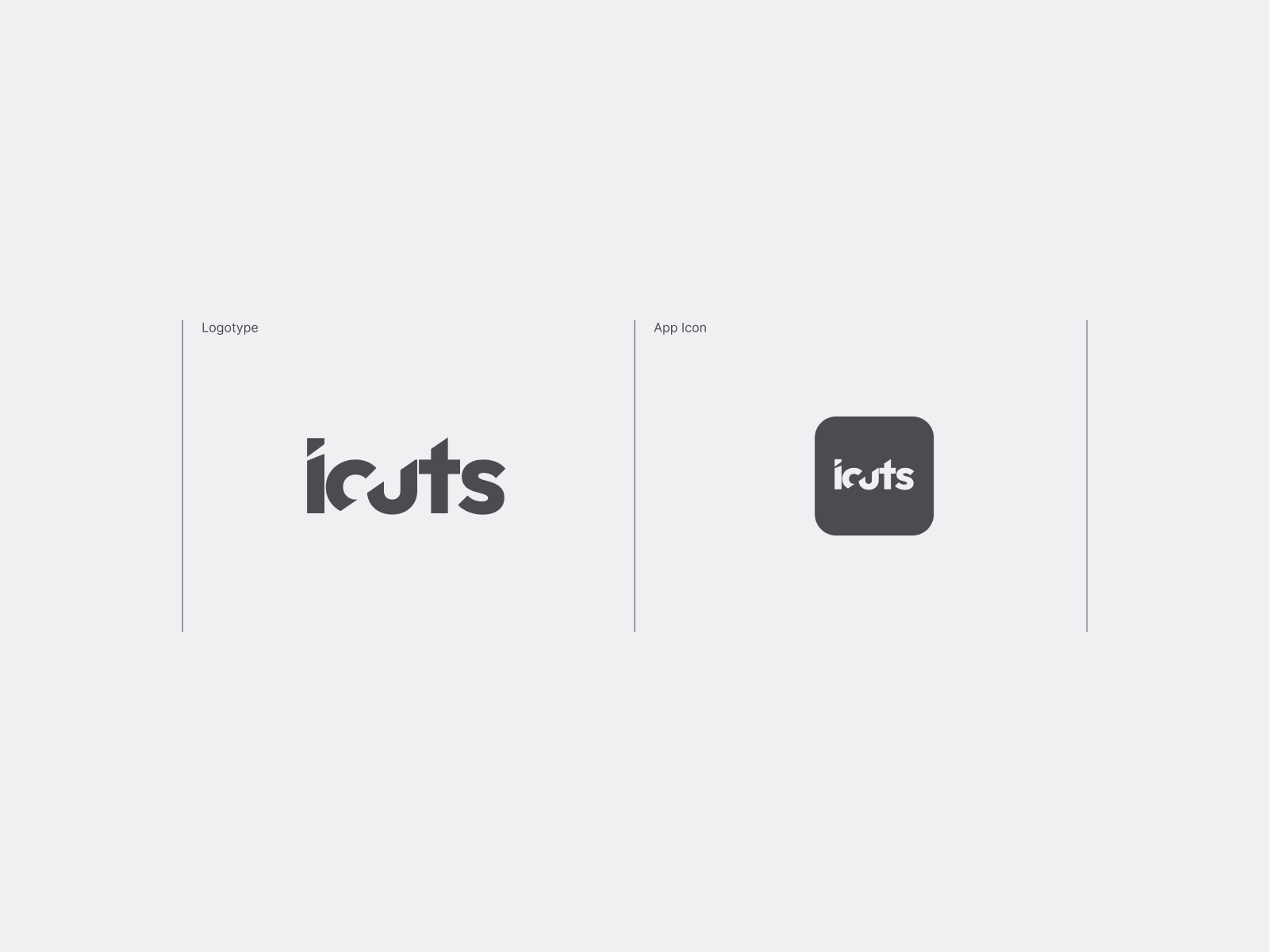 ICUTS | Logo + Brandbook by Lika Sazonkina on Dribbble