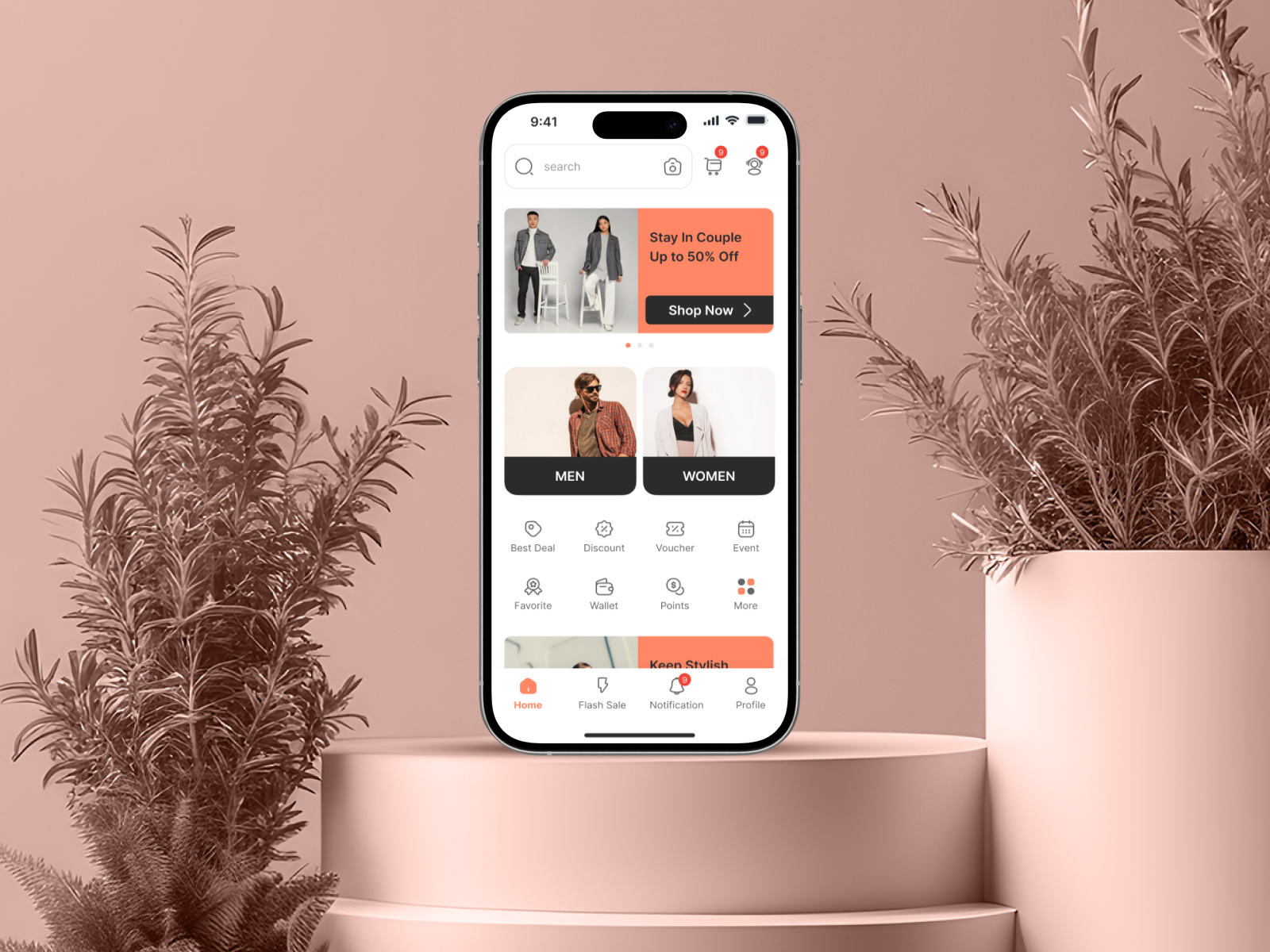 VIXA Store - Fashion Store Mobile App UI Kit by Vixturistic Studio on ...