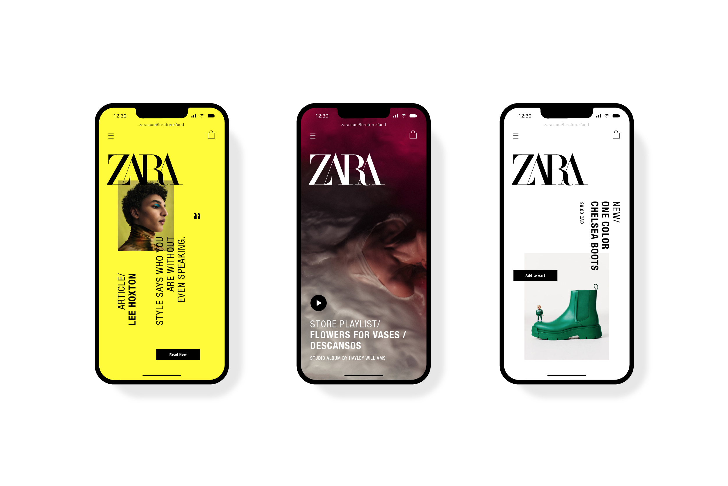 Zara by Justin Sanders on Dribbble