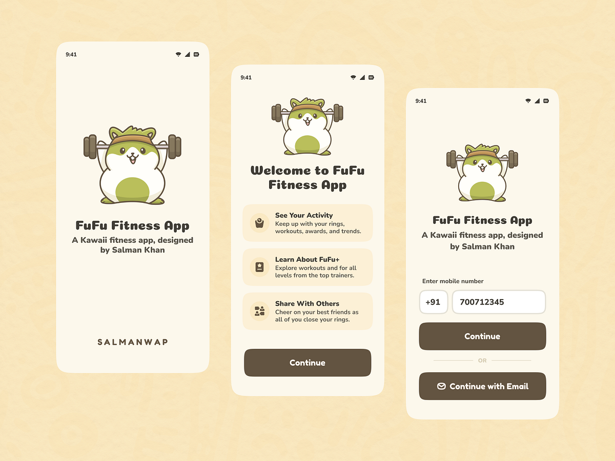 Cute UI designs, themes, templates and downloadable graphic elements on ...