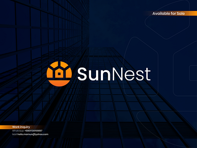 Sun and Home Real Estate Logo Concept by Al Mamun | Logo & Branding ...
