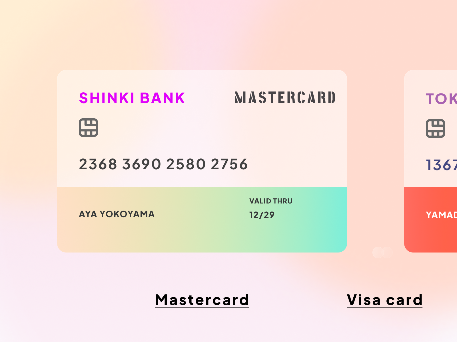 Master Card design by An Design on Dribbble