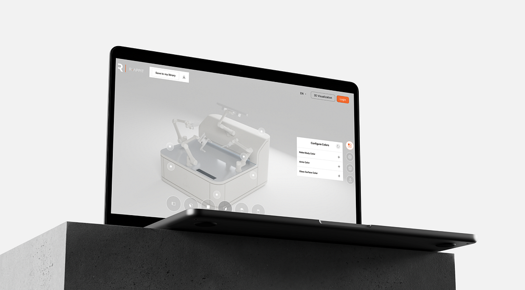 R-Solution 3D configurator UI design by The Brink Agency on Dribbble