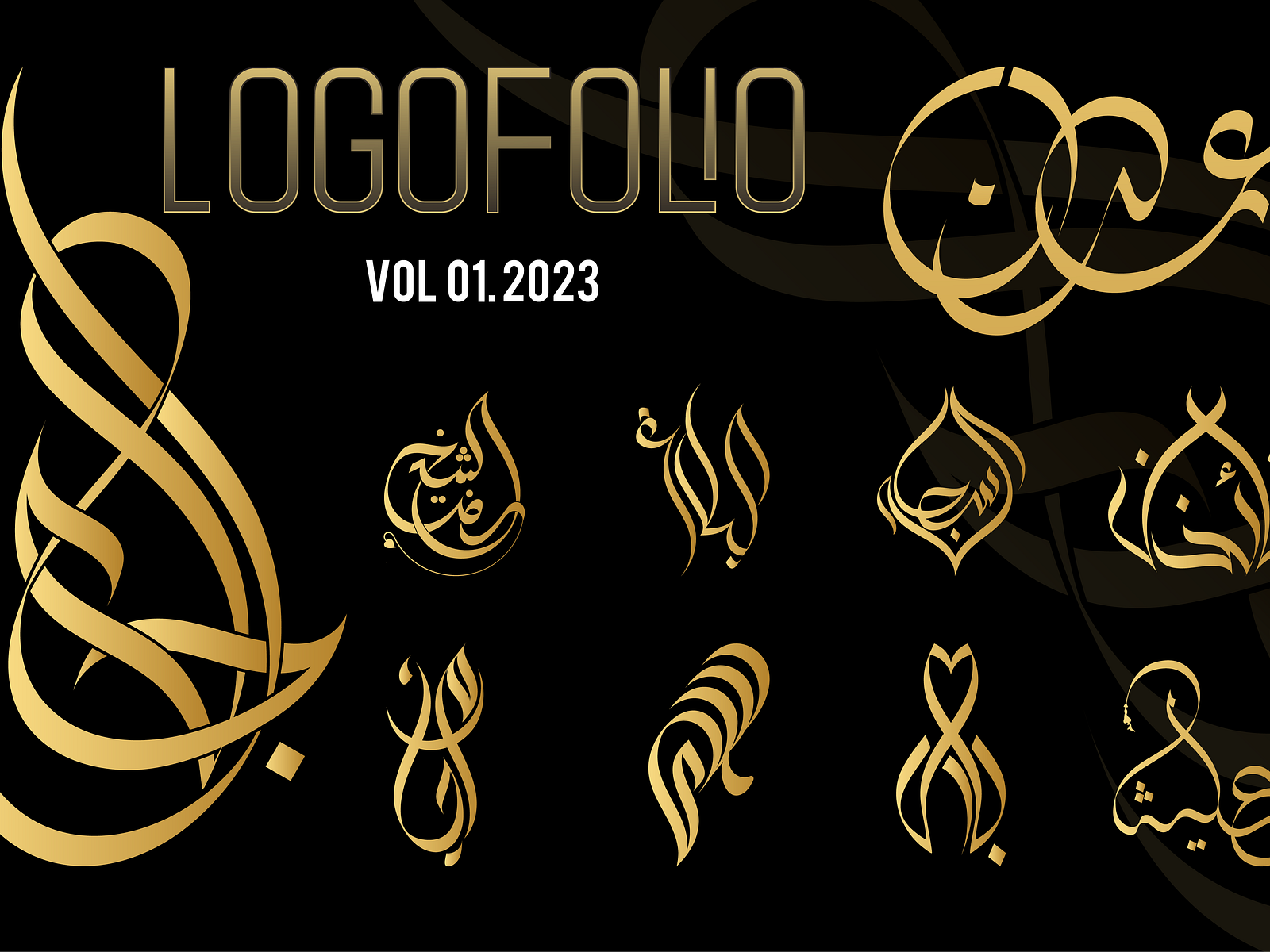 Arabi Calligraphy Logo Design Portfolio by Syedzada Hammad on Dribbble