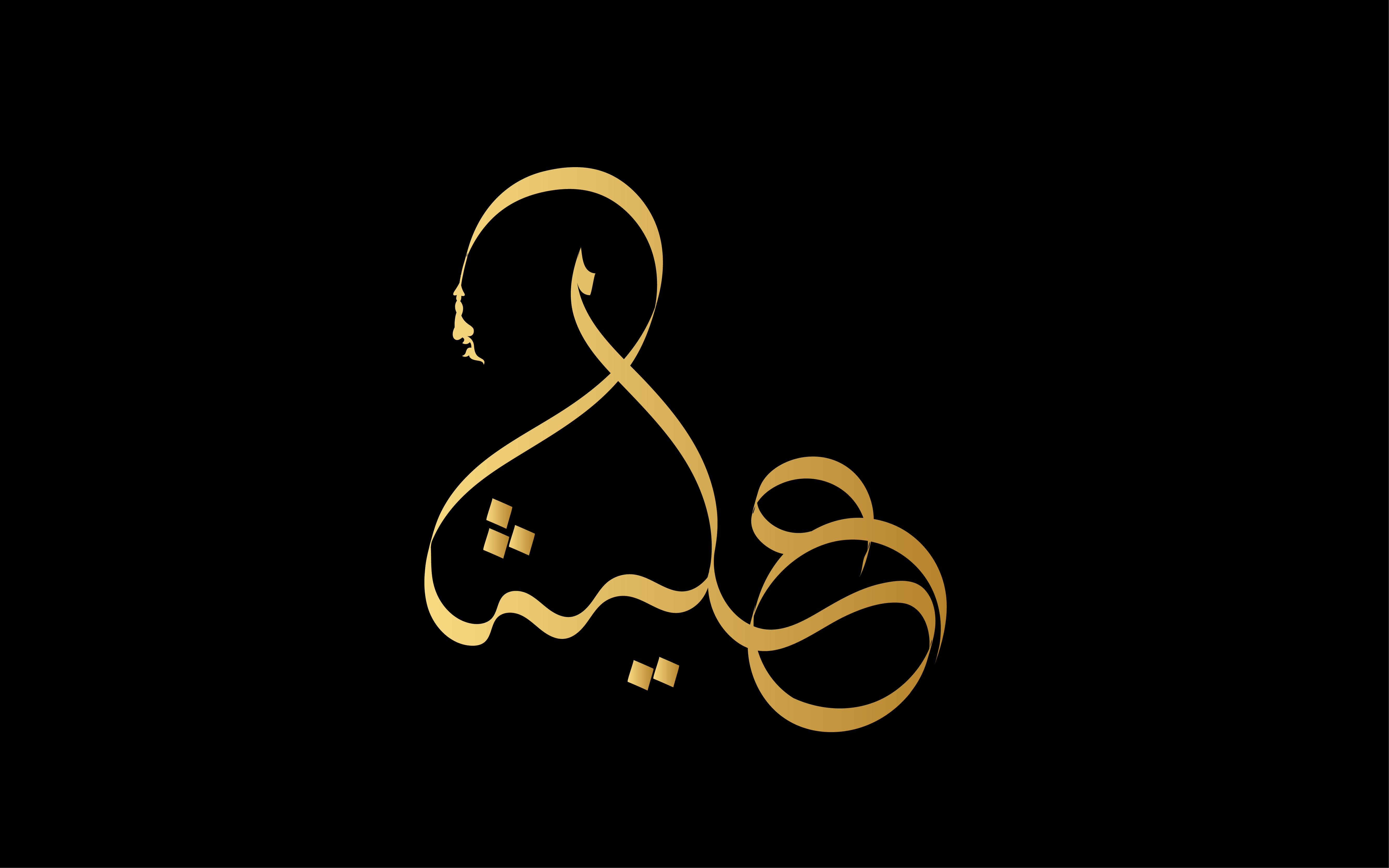 Arabi Calligraphy Logo Design Portfolio by Syedzada Hammad on Dribbble