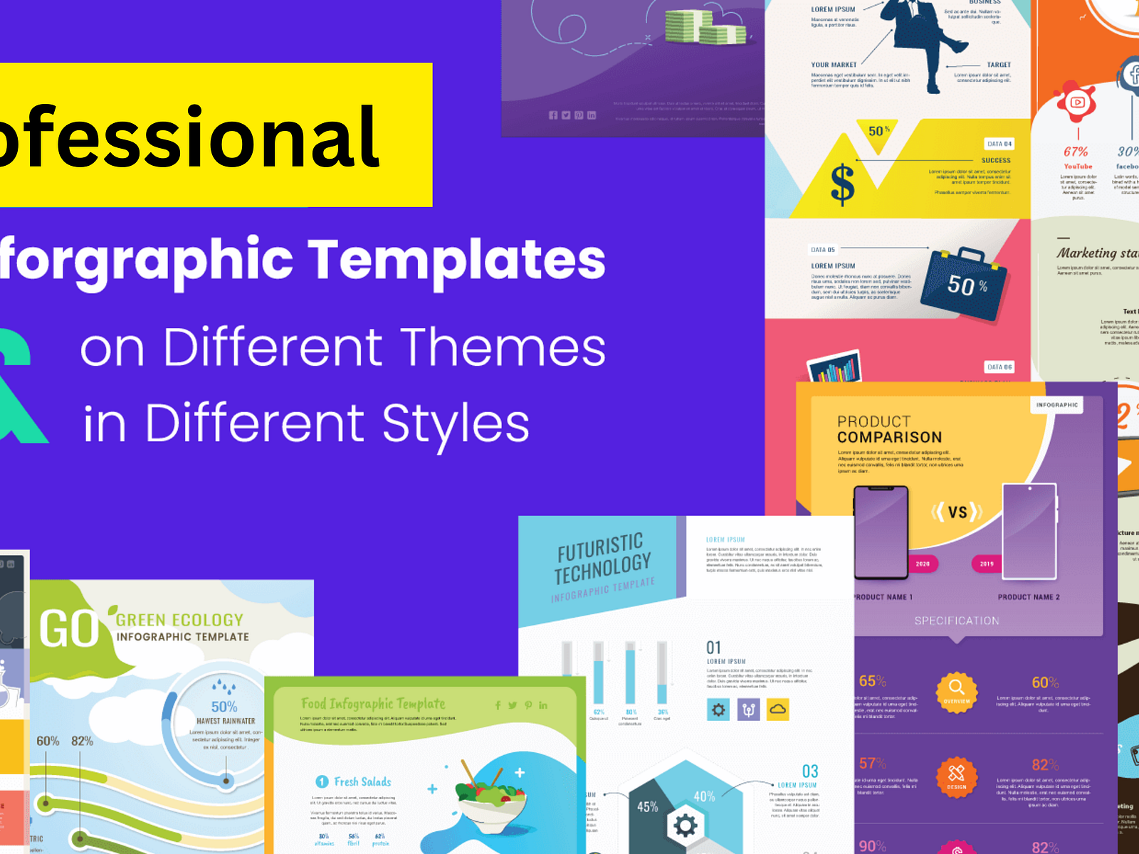 Professional Infographics Templates by Risath Bin Yealid Islam on Dribbble