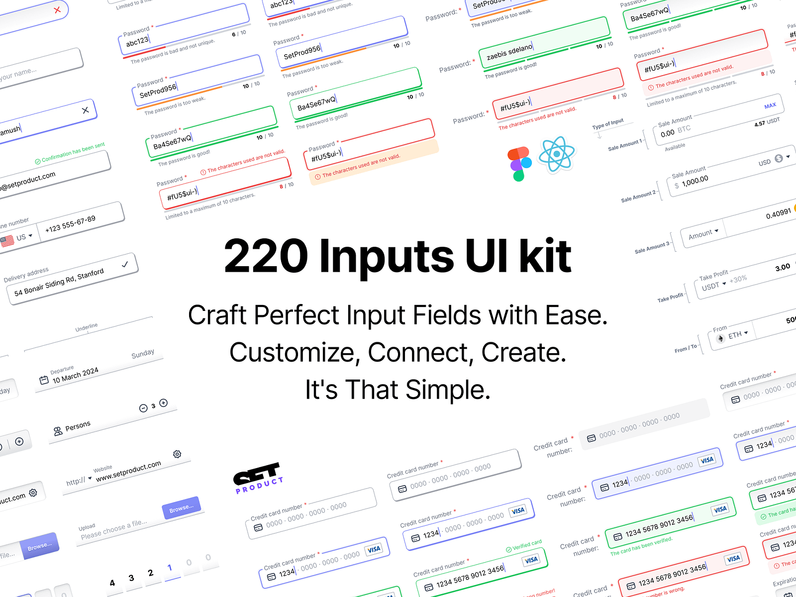 ⚡️ Power-Up with the Elite Inputs UI Kit for Figma by Roman Kamushken on Dribbble