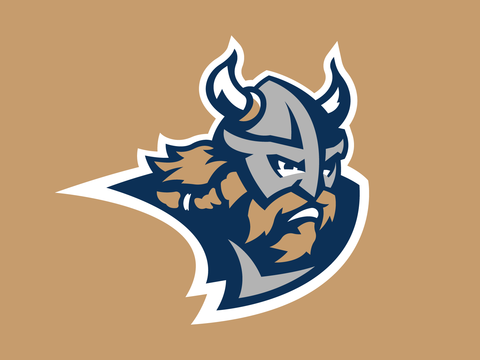 Vikings Sports Logo Vikings Logo By Sean McCarthy On Dribbble