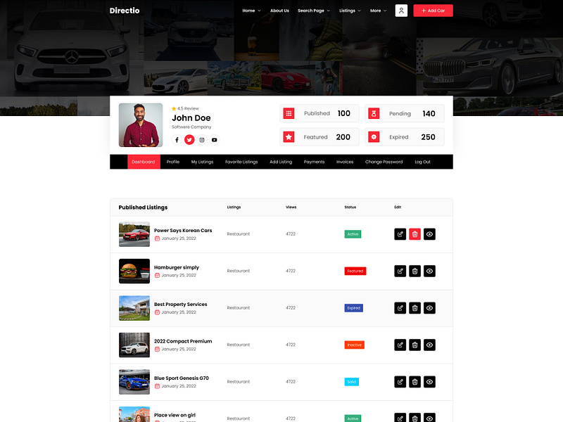 Directory designs, themes, templates and downloadable graphic elements ...