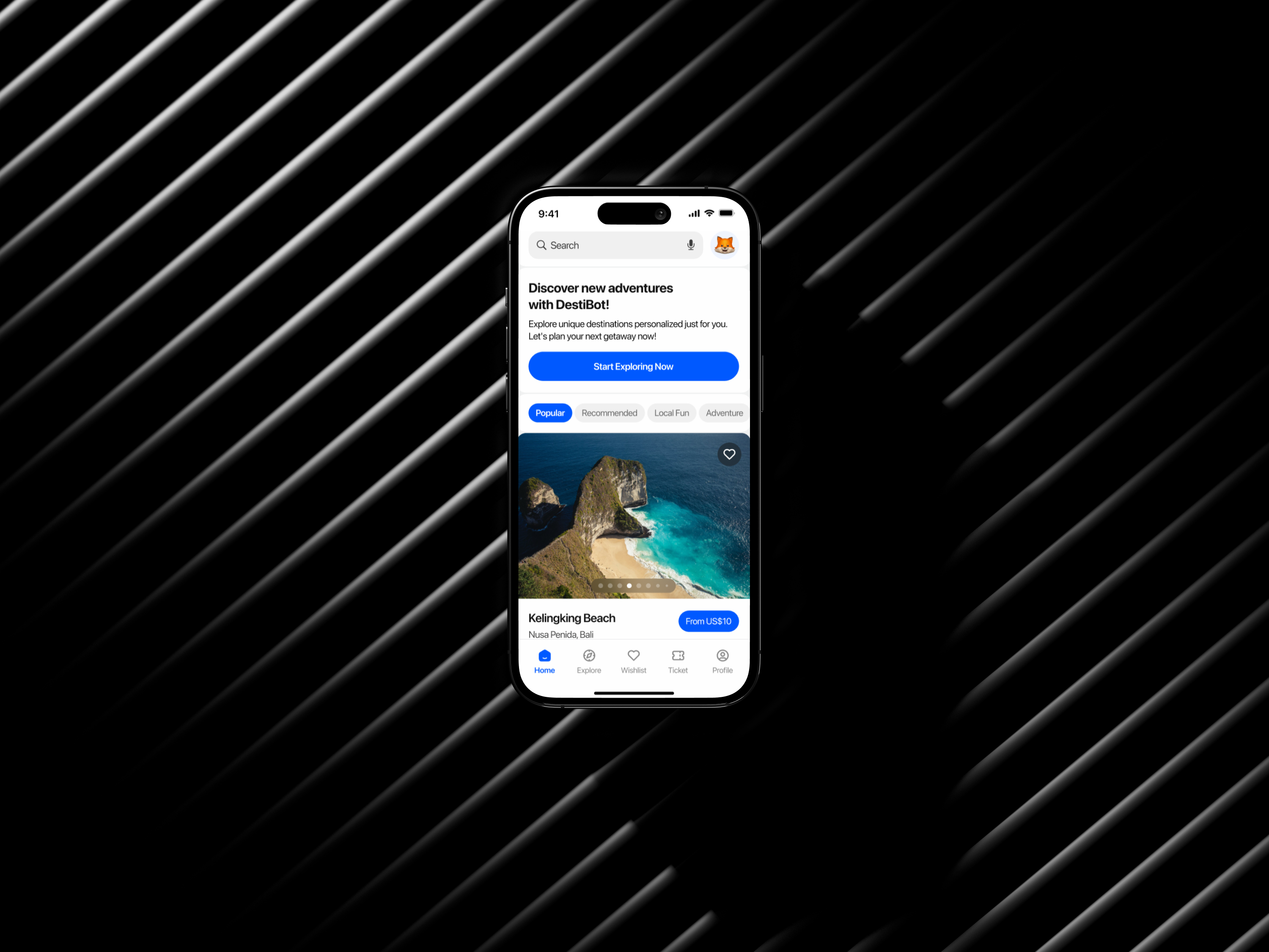 Destinova - Travel Application by Muhammad Dani Asyrofi for Kretya ...