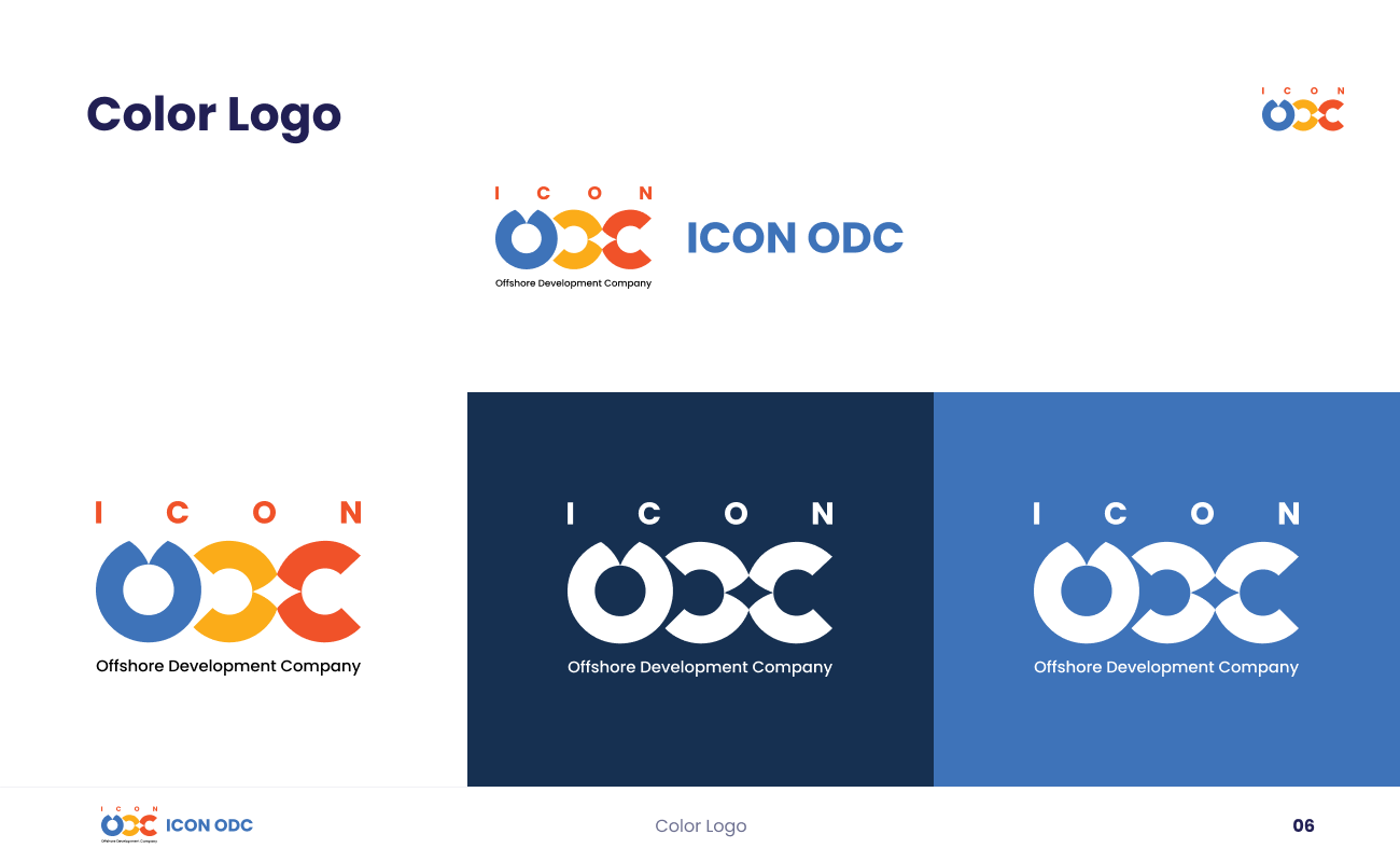 ICON ODC BRANDING IDENTITY by Xuân Trần Vạn on Dribbble