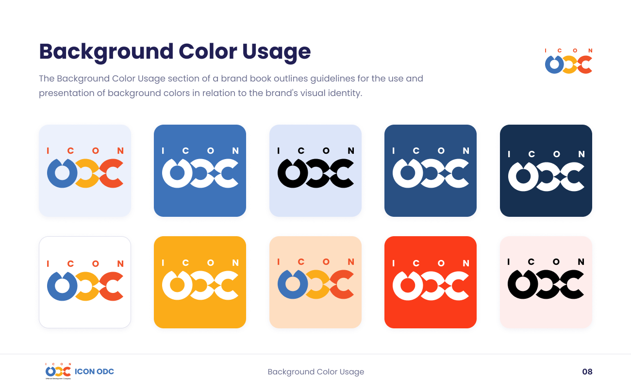 ICON ODC BRANDING IDENTITY by Xuân Trần Vạn on Dribbble
