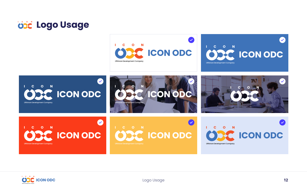 ICON ODC BRANDING IDENTITY by Xuân Trần Vạn on Dribbble