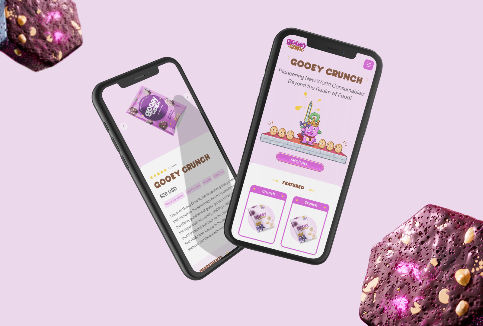 Snack Gummy Web Design & Packaging - Eccomerce by WenLaunch Studios on ...