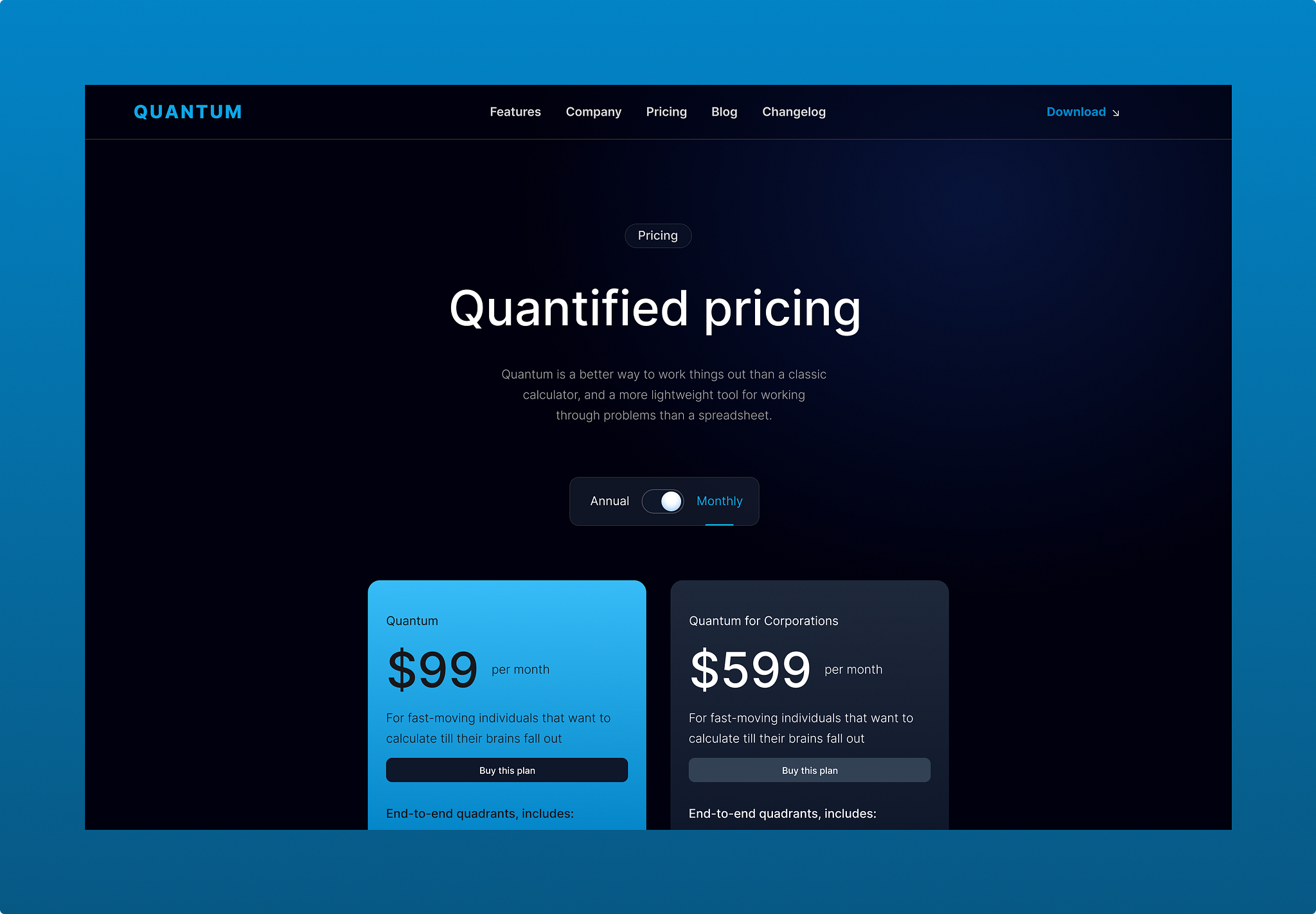 Quantum Redesign By Mark Babatunde On Dribbble 
