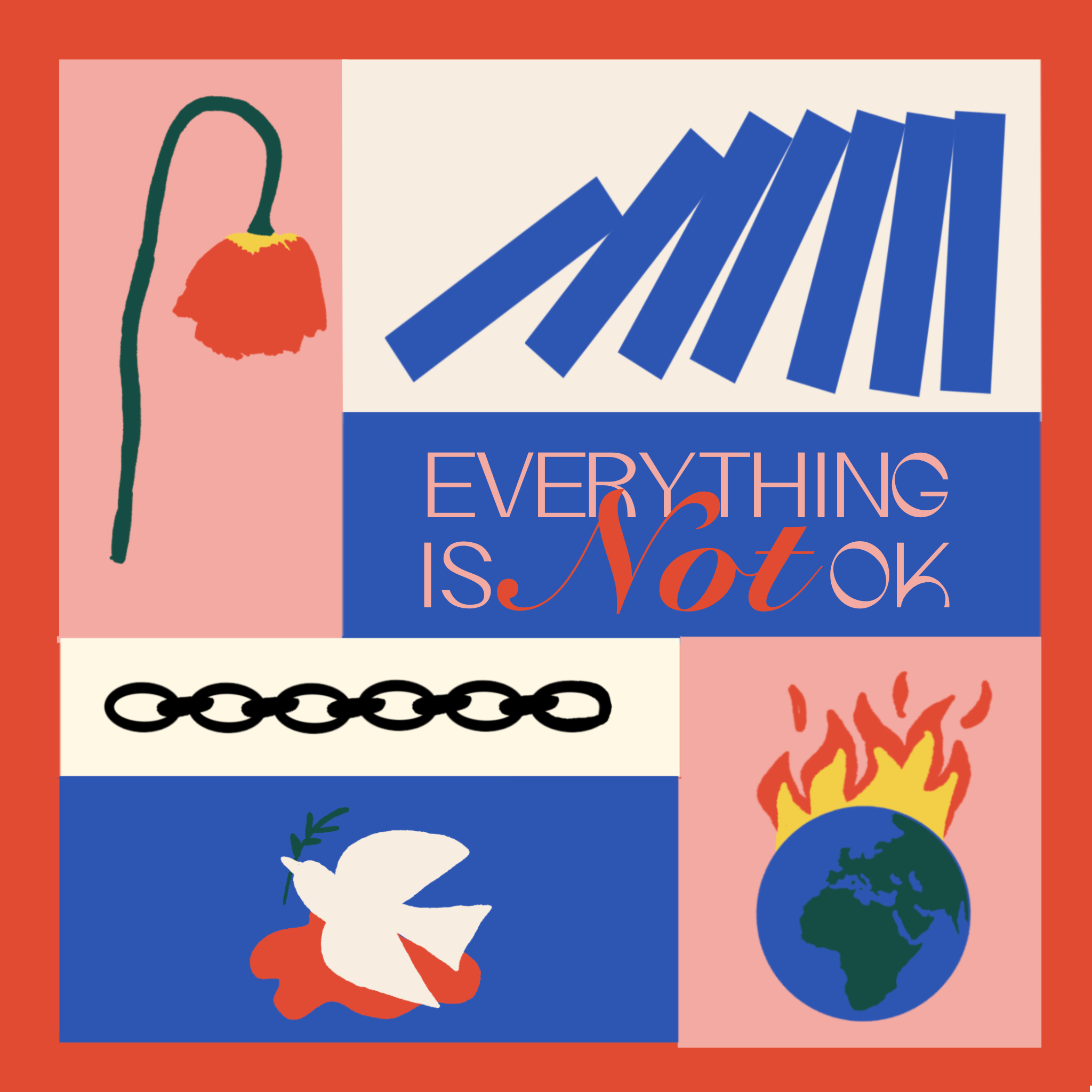 Everything is NOT ok by Adi Gill Gousman on Dribbble