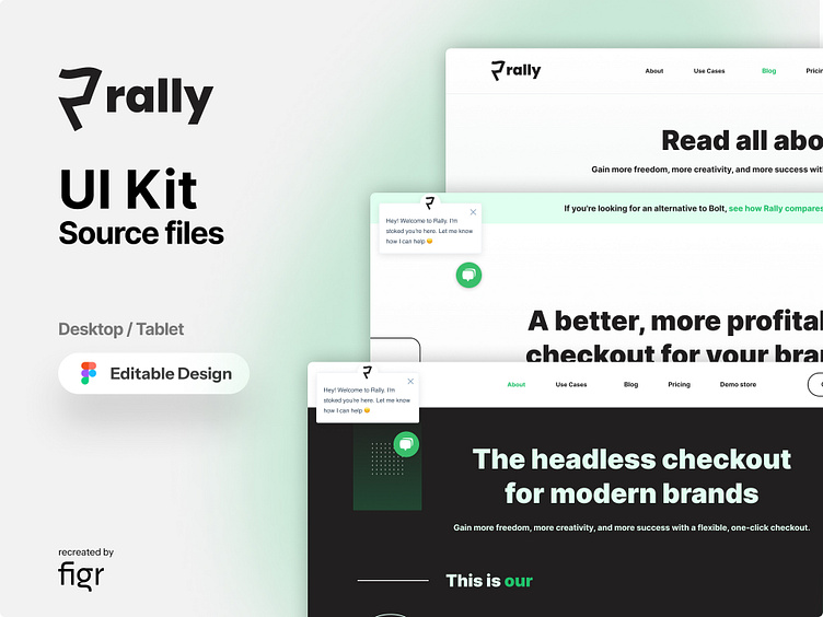 Make Rally UI your own by Figr Design on Dribbble