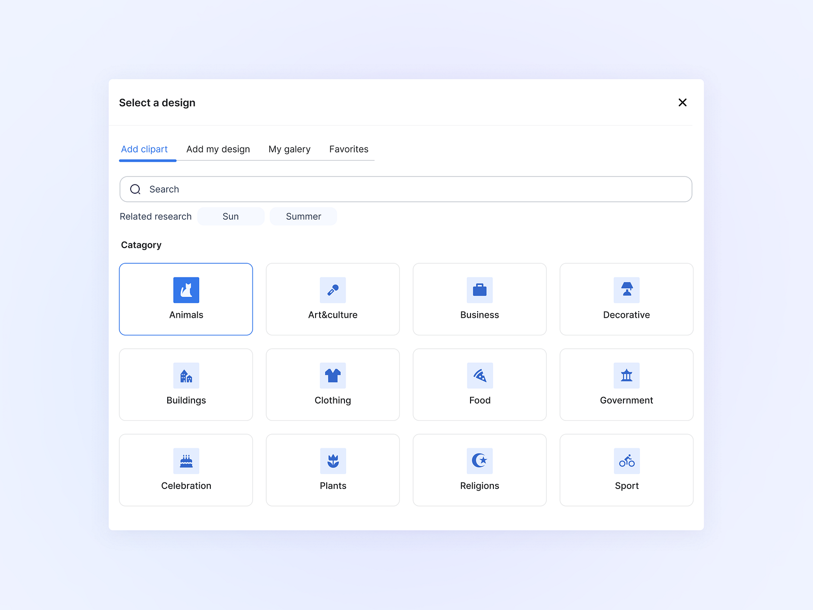 Search Modal Pop up UI Design / Daily UI by Aisha Zeyn on Dribbble