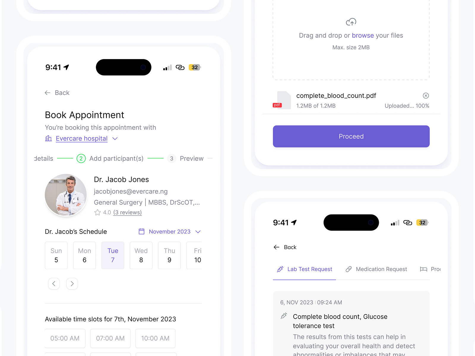 Appointment Booking & Session by Inyamah on Dribbble