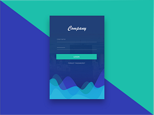 App login UI by Milan Singh on Dribbble