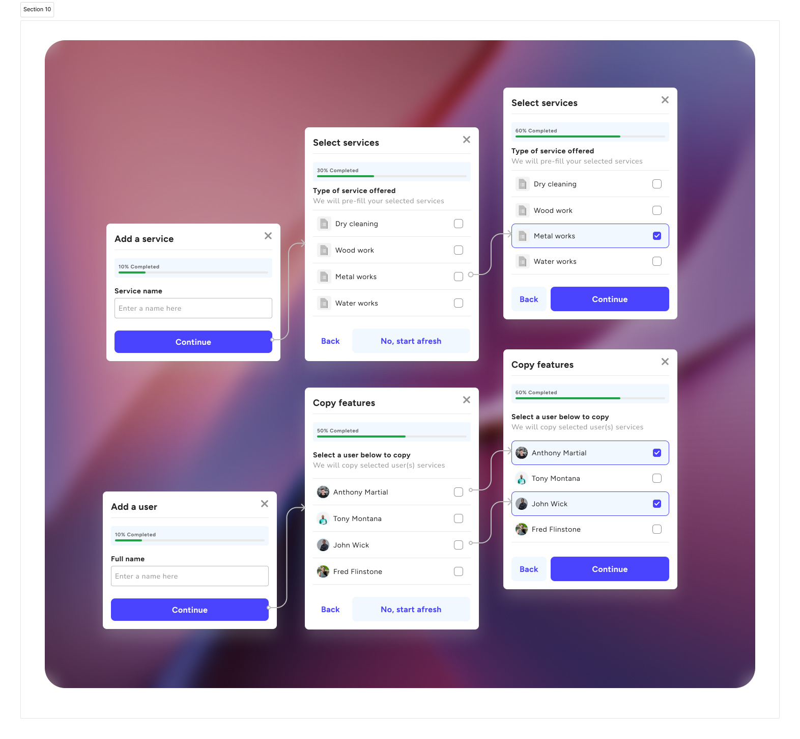 Component Design & States by Mayowa Ogundeji on Dribbble
