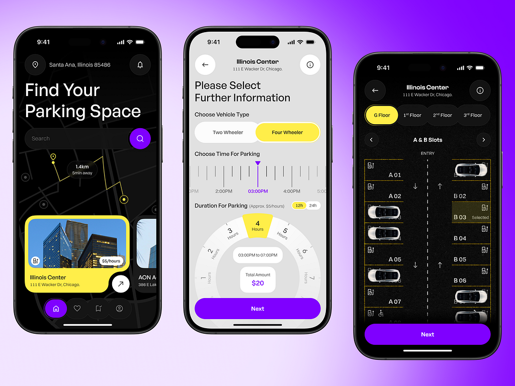 Parkway- Parking Management System by MindInventory UI/UX for ...