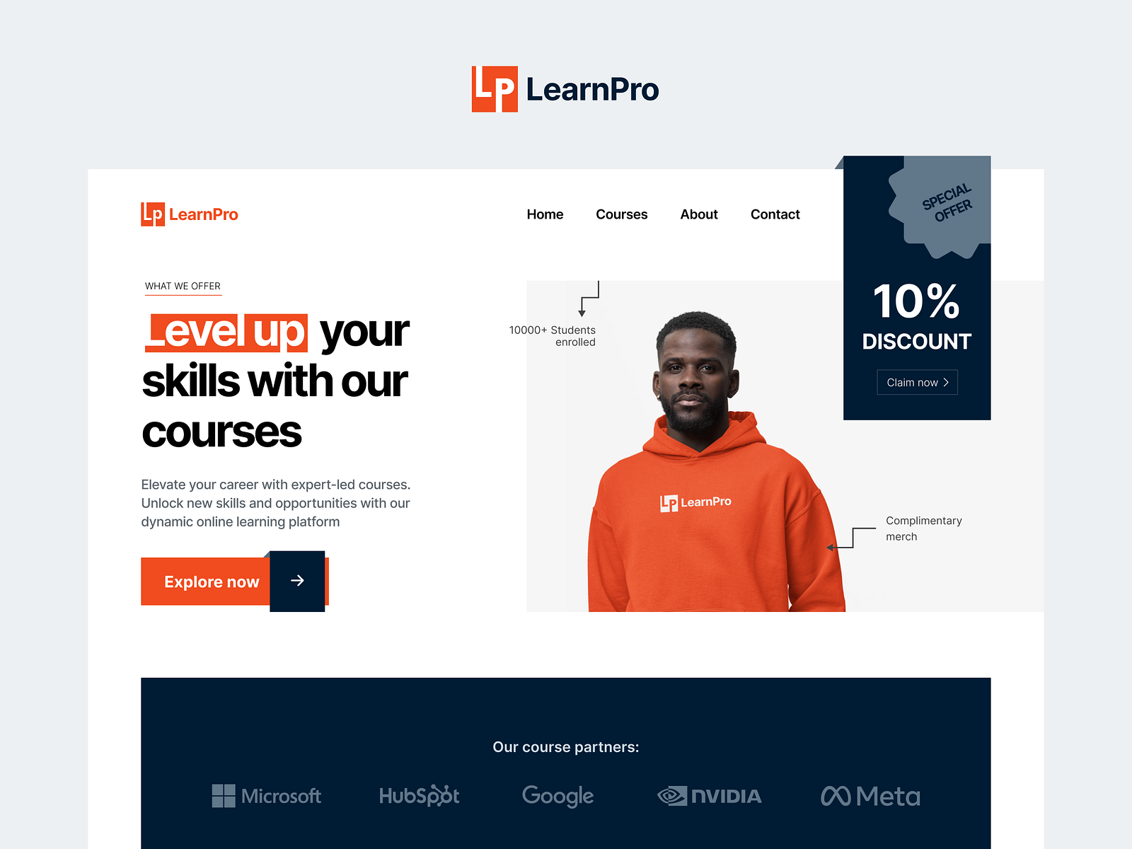 Online Courses Learning Website by Onkar Jadhav on Dribbble