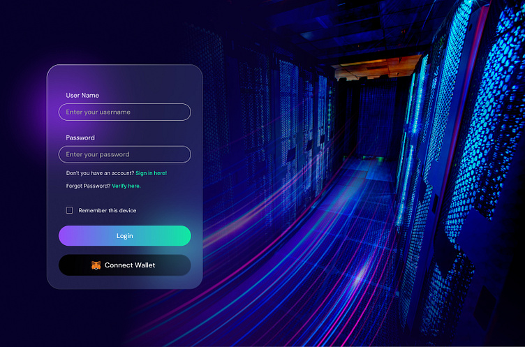 Login Page UI Design #DailyUI 001 by Çelik Küçük on Dribbble