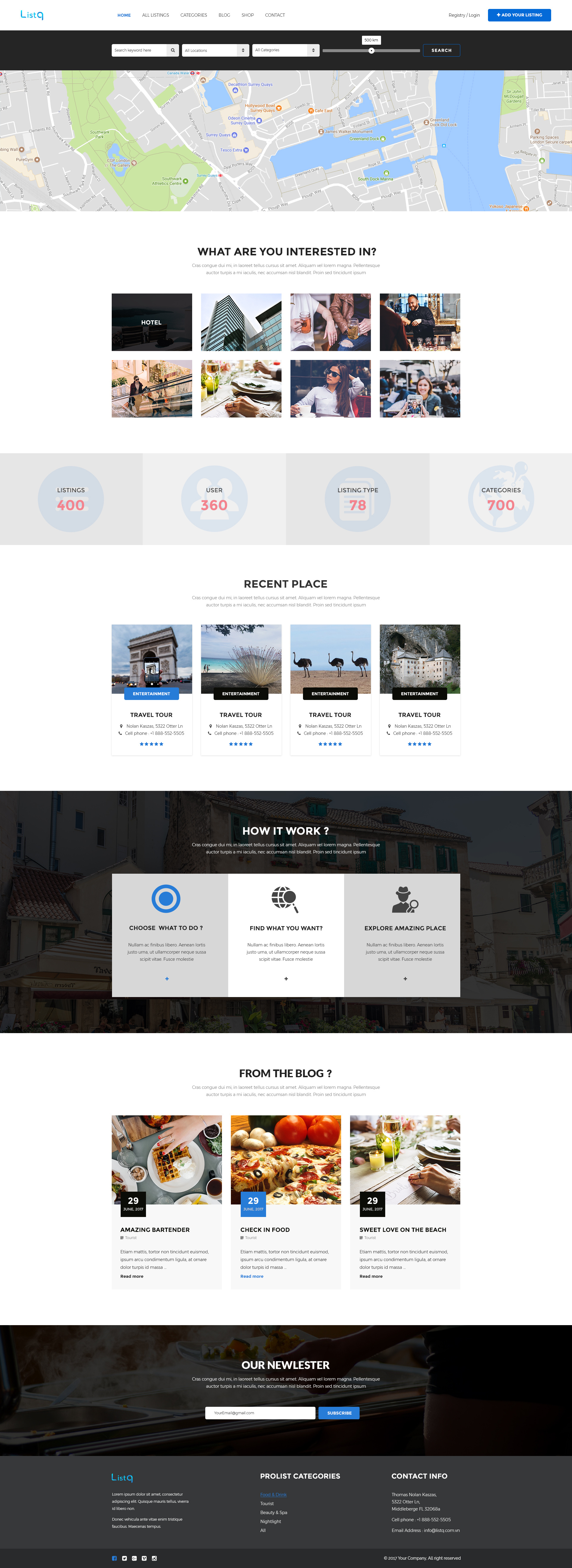 Location Website designs, themes, templates and downloadable graphic ...